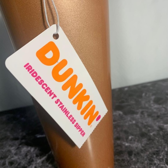 Dunkin Donuts | Dining | Dunkin Donuts Iridescent 24 Oz Stainless Steel ...